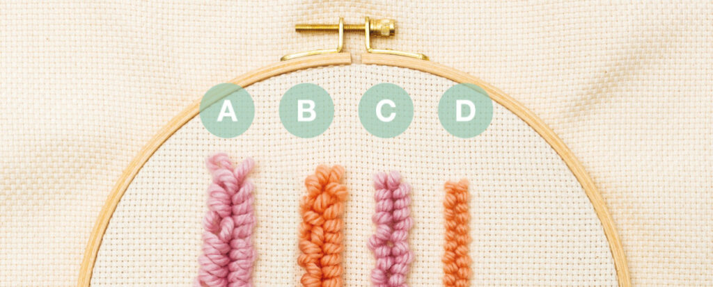 Punch Needle » Vorlagen, Ideen und 3D-Schlaufen I idee.blog