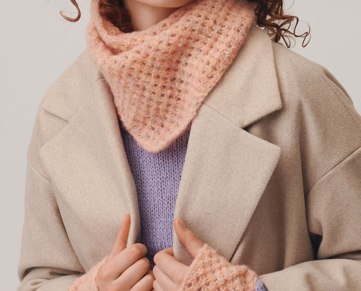 Kleines Halstuch stricken » Mini Tücher